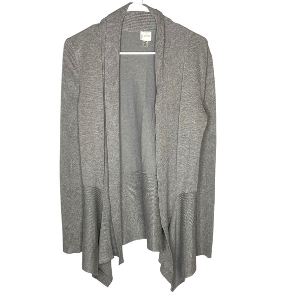 Cupio | Sweaters | Cupio Open Front Cardigan Gray S | Poshmark